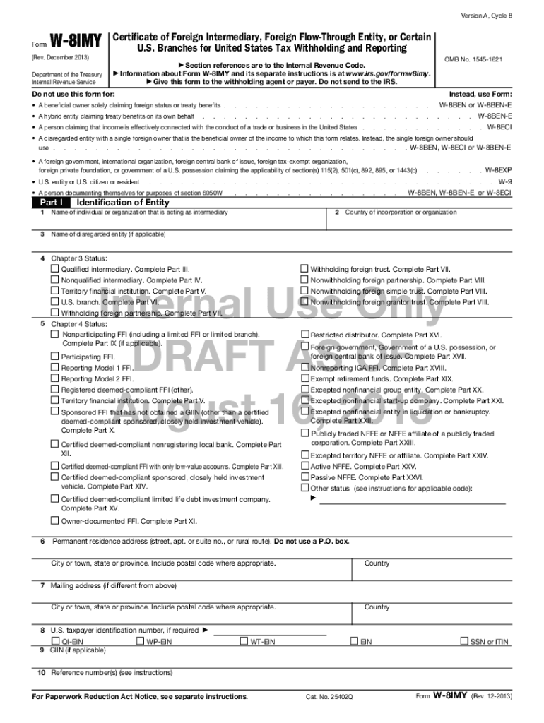 Fillable Online www2.deloitte.comTaxus-tax-fw8imy-012915Form W-8IMY ...