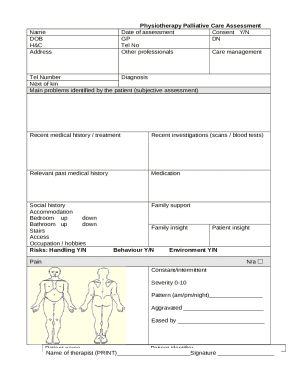 Physical Therapy in Palliative Care: From Symptom Control to ... Doc ...