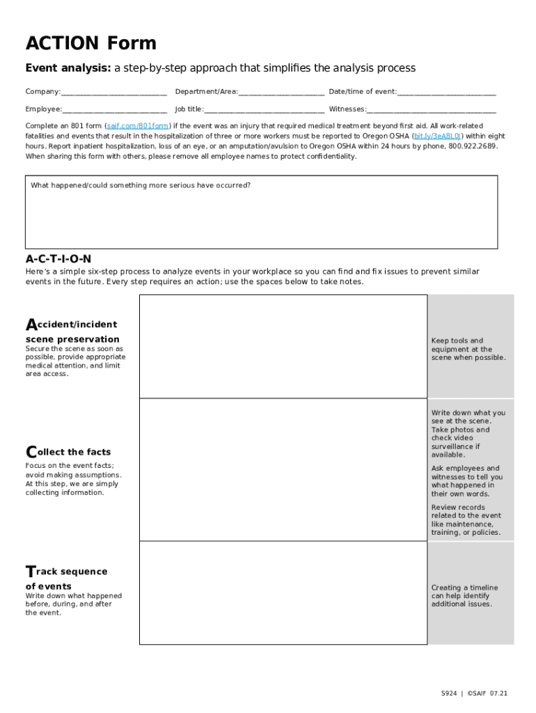 ACTION . S924 ACTION Doc Template | pdfFiller