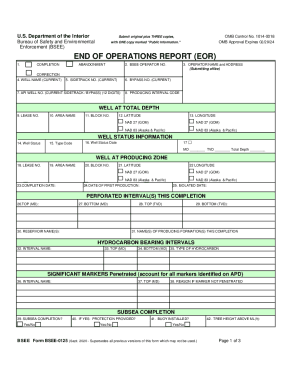 Fillable Online U.S. Department of the Interior OMB Control Number ...