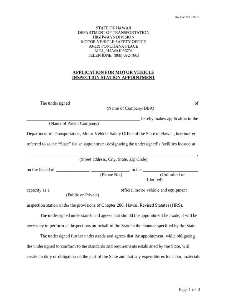 HighwaysMotor Vehicle Safety Office - Hawaii Department of ... Doc ...