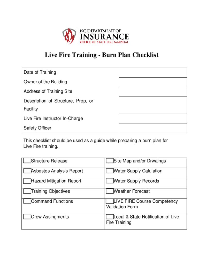 Fillable Online www.fws.govcaliforniaadsampleburnplanAppendix E: Sample ...