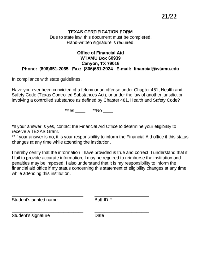 TEXAS PARKS AND WILDLIFE DEPARTMENT REGISTRATION AND ... Doc Template ...