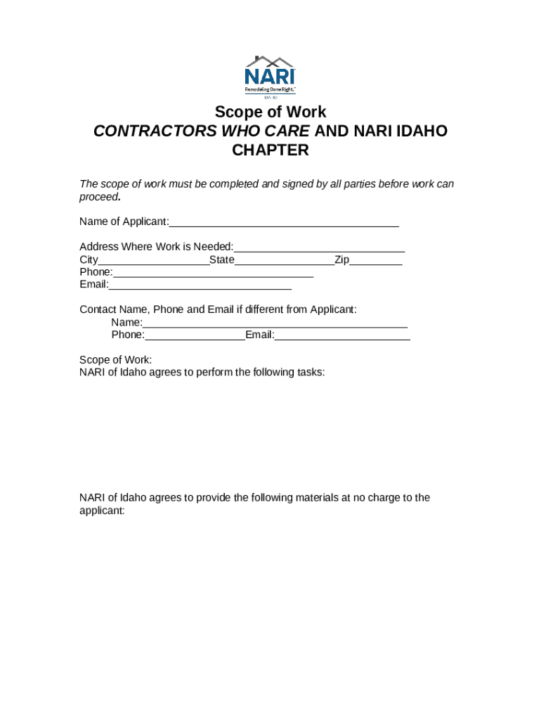 WAIVER OF LIABILITY AND HOLD HARMLESS ... - NARI of Idaho Doc Template ...