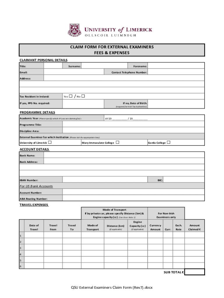 Fillable Online 30 Printable Expenses Claim Form Templates - Fillable ...