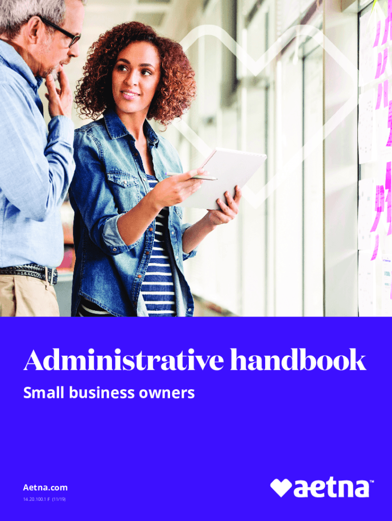 Fillable Online Small Group Administration Handbook. Accessible PDF Fax ...