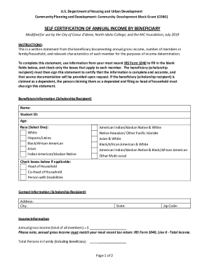 Fillable Online Community Planning and Development: Community ...