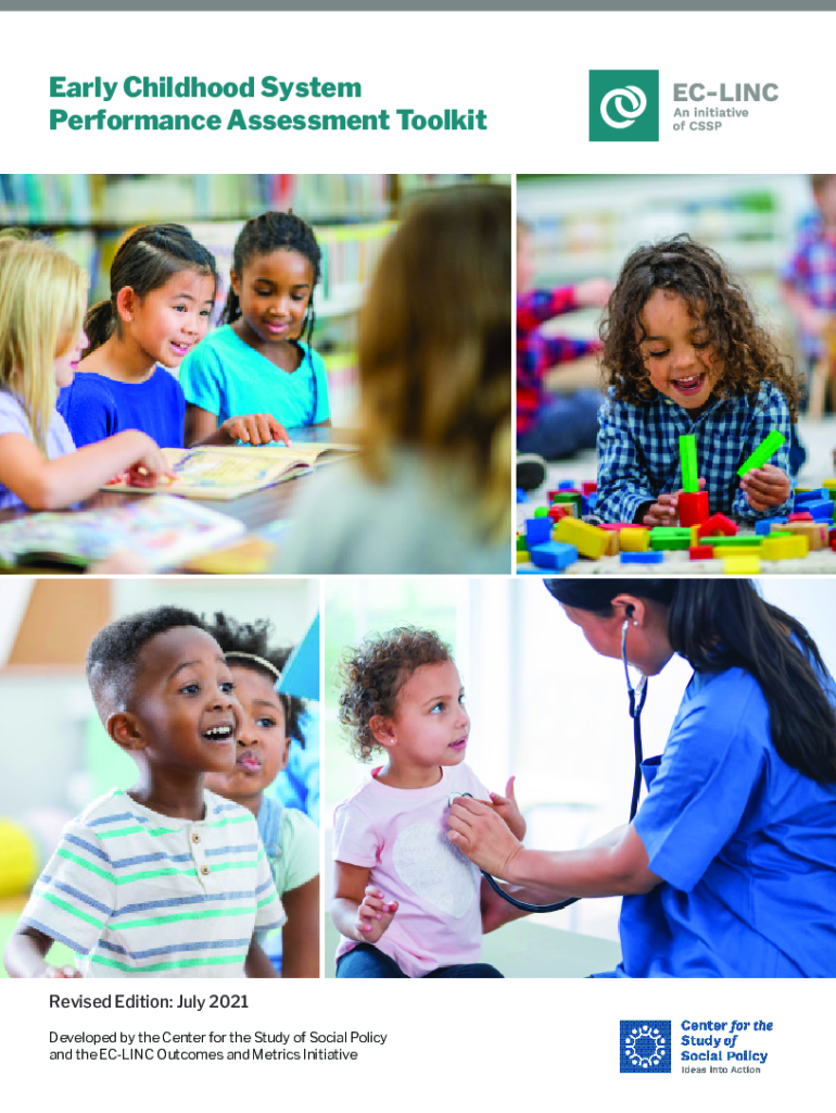 Fillable Online Early Childhood System Performance Assessment Toolkit ...