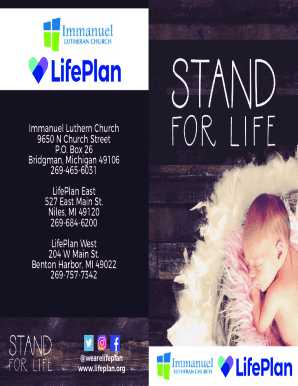 Fillable Online Stand for Life Pledge Form Fax Email Print - pdfFiller