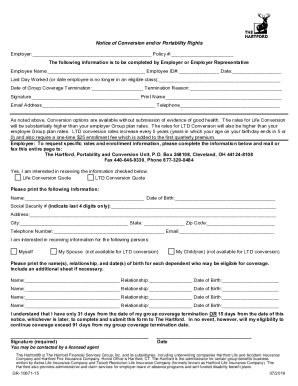 Fillable Online Notice of Continuation of Coverage - Office of Employee ...