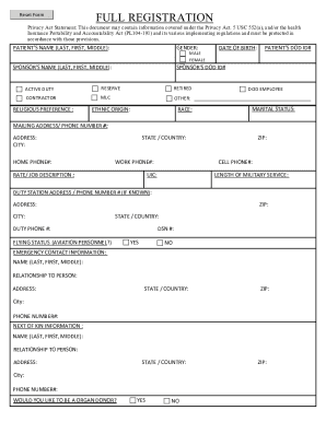 Fillable Online DEPARTMENT OF THE NAVY COMMANDER, FLEET ... - cnic.navy ...