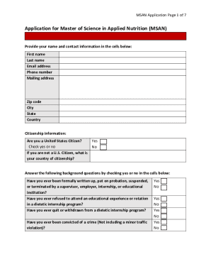 Fillable Online kelley.iu.edudocbloomingtonMaster of Science in ...