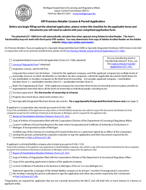 Fillable Online Lara Department Of Licensing And Regulatory Affairs ...