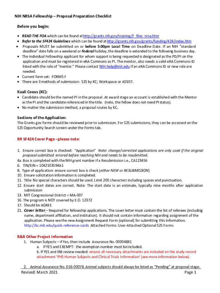Fillable Online grants.nih.govforms-fgeneral-forms-fGeneral Instuctions ...