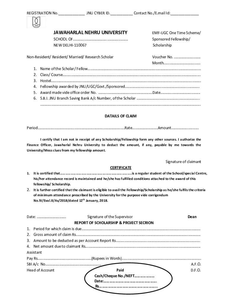 Fillable Online Mumbai University - University of Mumbai Fax Email ...