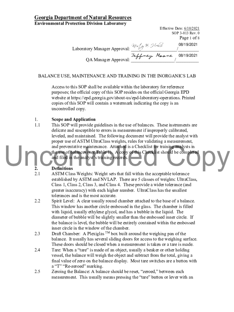 Fillable Online Percent Solids Determination - epd.georgia.gov Fax ...