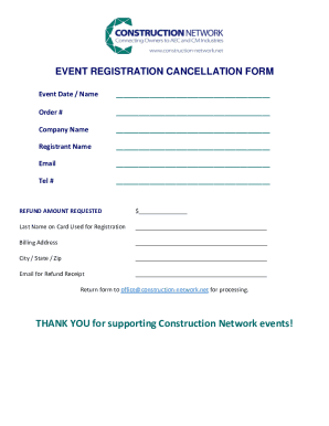 Fillable Online Event Cancellation Email Guide And TemplatesGoFundMe ...