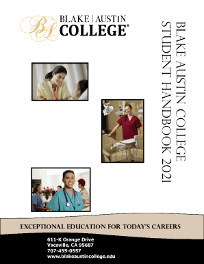 Fillable Online Fillable Online Blake Austin CollegeExceptional ...