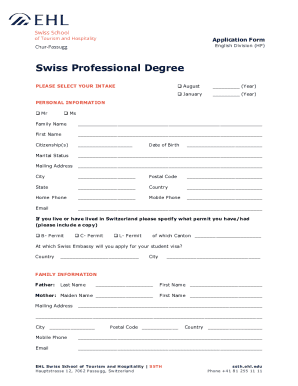 Fillable Online Swiss Professional Degree Fax Email Print - pdfFiller