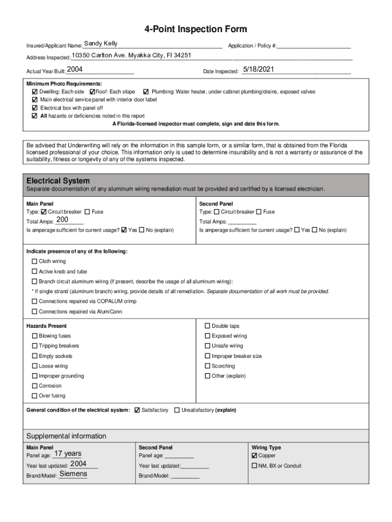 Fillable Online Condo Inspection Checklist - Waypoint Property ...