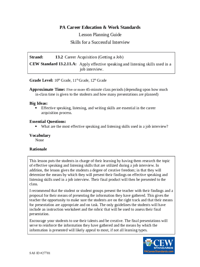 Guidance Plan Sample Outline - Central Columbia School ... Doc Template ...