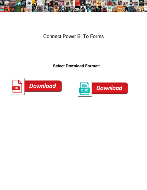 Fillable Online Connect Power Bi To Forms. Connect Power Bi To Forms ...