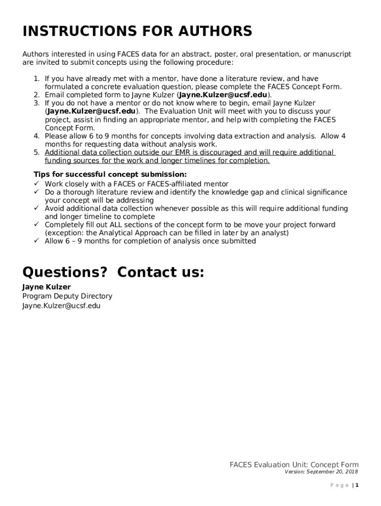 ABSTRACT/MANUSCRIPT CONCEPT SHEET Doc Template | pdfFiller