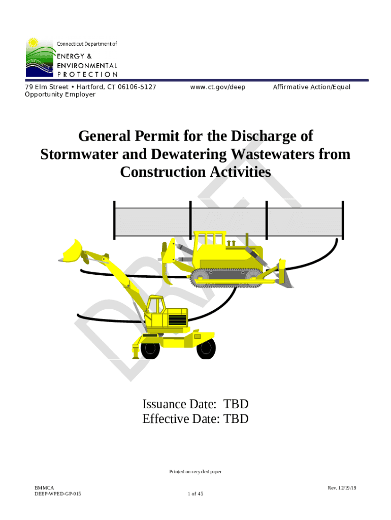 General Permit for the Discharge of Stormwater and ... Doc Template ...