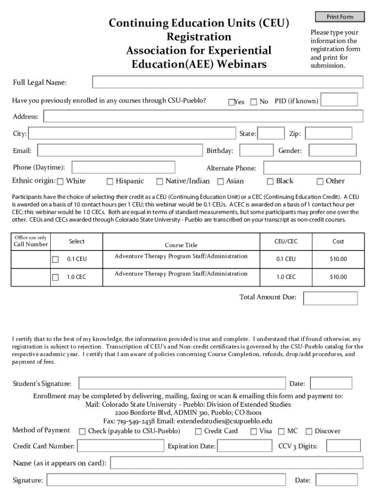 Fillable Online aee memberclicks www.pdffiller.com553411200--ContinuingGet the free Continuing ...