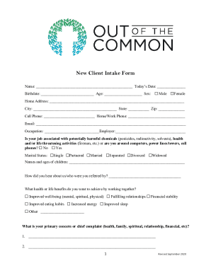 Fillable Online Premier Peds Client Intake Form - The Center for Child ...