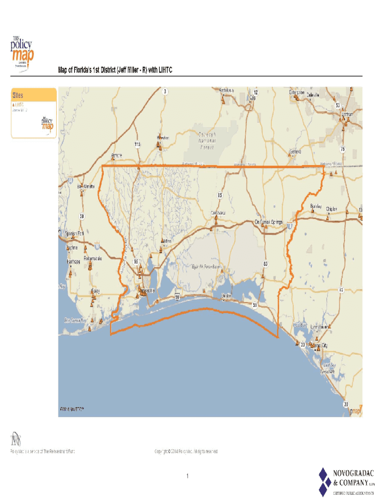 Fillable Online LIHTC Properties in Florida's 1st District (Matt Gaetz ...
