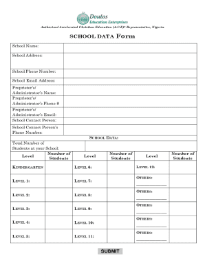 Fillable Online Authorized Accelerated Christian Education (A Fax Email Print - pdfFiller
