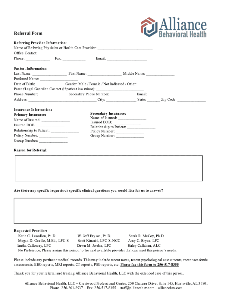 Fillable Online Referring provider with example - CMS 1500 claim form ...