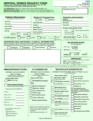 Fillable Online SIHMDS electronic reuest form Fax Email Print - pdfFiller