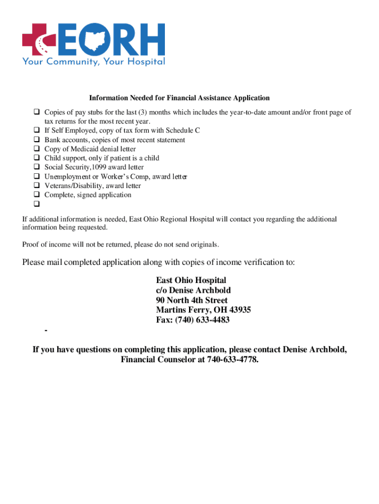 Fillable Online WHAT BILLS WILL INTERMOUNTAIN FINANCIAL ASSISTANCE ... Fax Email Print - pdfFiller