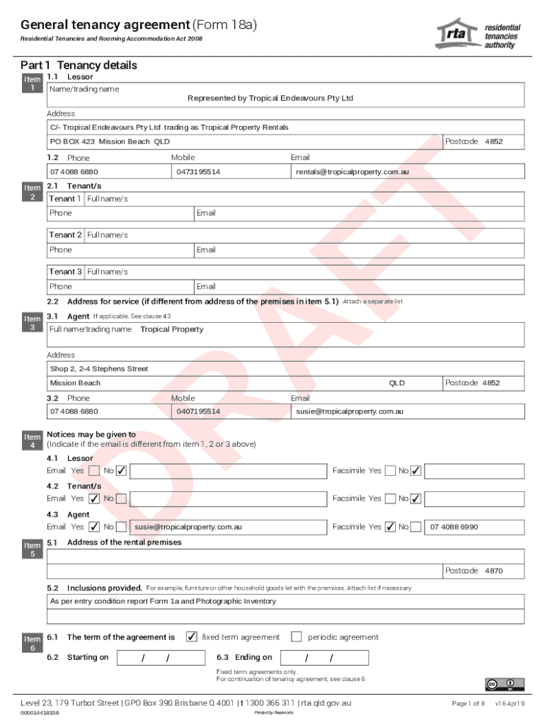 Fillable Online Fillable Online TENANCY NOTICE FORM - aro-au-prod ...
