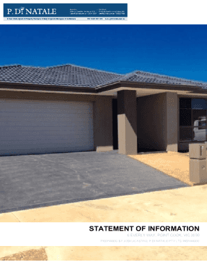 Fillable Online 6 Everly Way, Point CookP Di Natale Real Estate Fax ...