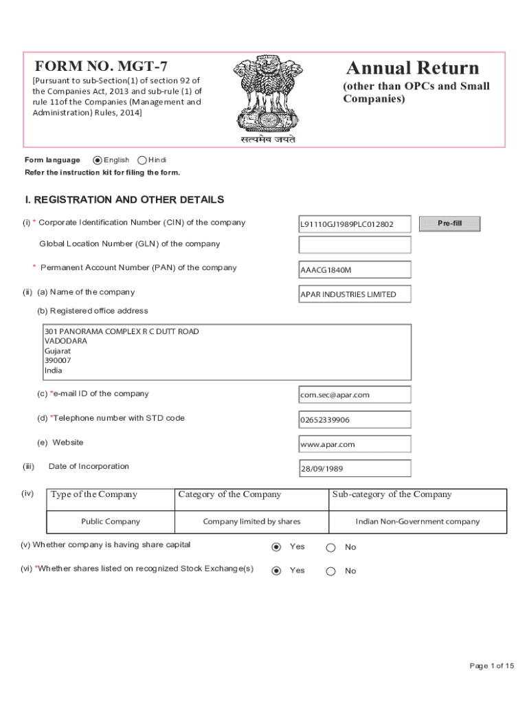 Fillable Online Get the free Guide On Filing MGT-7Form for Filing ...