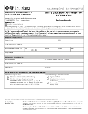 Fillable Online Contact Blue Advantage Medical Management at Fax Email ...