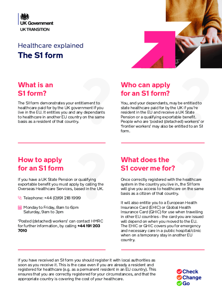 Fillable Online The S1 form Fax Email Print - pdfFiller