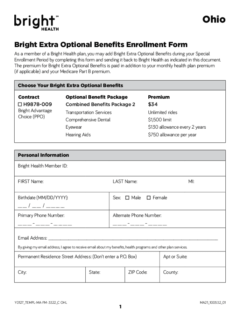 Fillable Online cdn1.brighthealthplan.comdocsma-resources2019 Bright ...