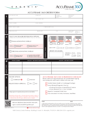 Fillable Online AccuFrame IC Order Form 0521 Fax Email Print - pdfFiller