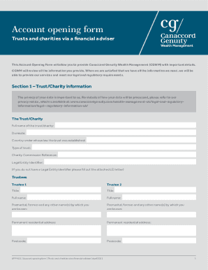 Fillable Online PREMIUM CURRENT ACCOUNT OPENING FORM Fax Email Print ...