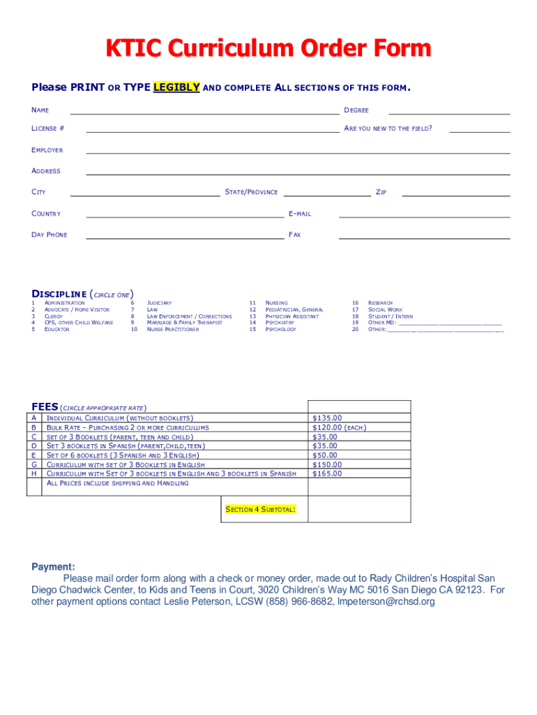 Fillable Online Fillable Online Please print legibly and complete ALL ...