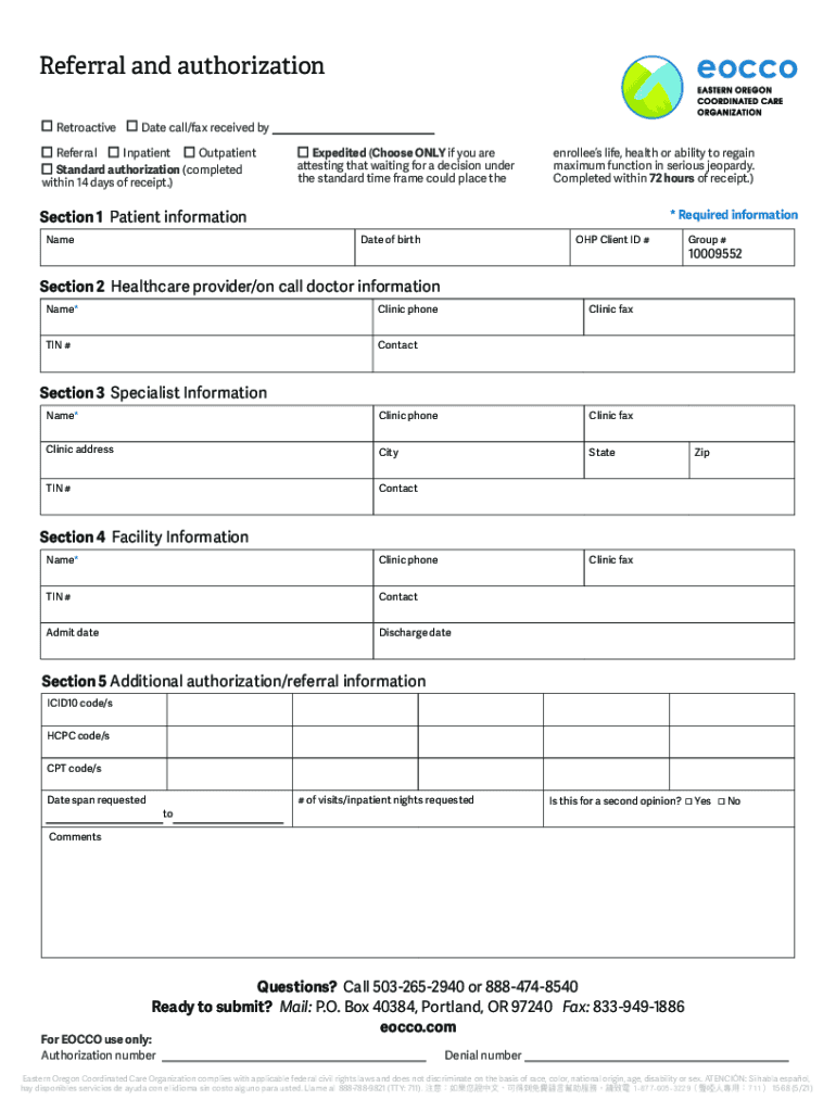 Fillable Online Fillable Online INPATIENT MEDICARE AUTHORIZATION FORM ...