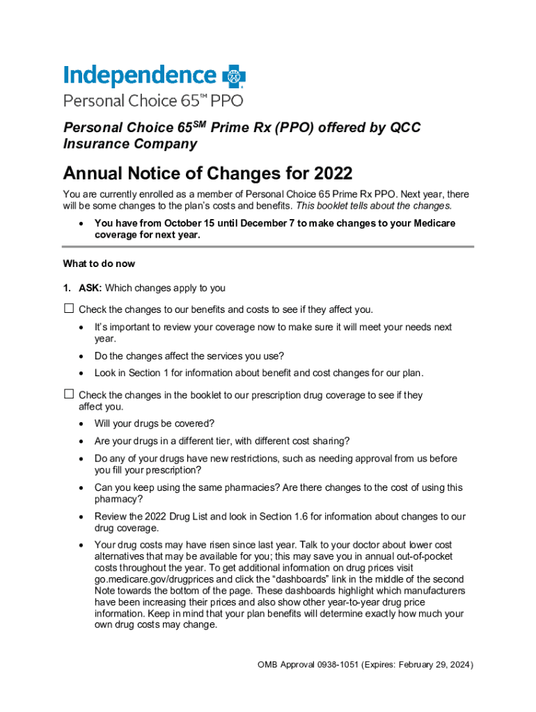 Fillable Online 2022 Preferred Provider Organization Medicare Advantage ...