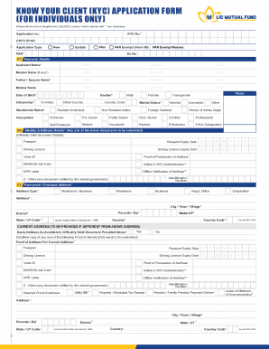 Fillable Online KYC Application Form Individual Feb 2021.cdr Fax Email Print - pdfFiller
