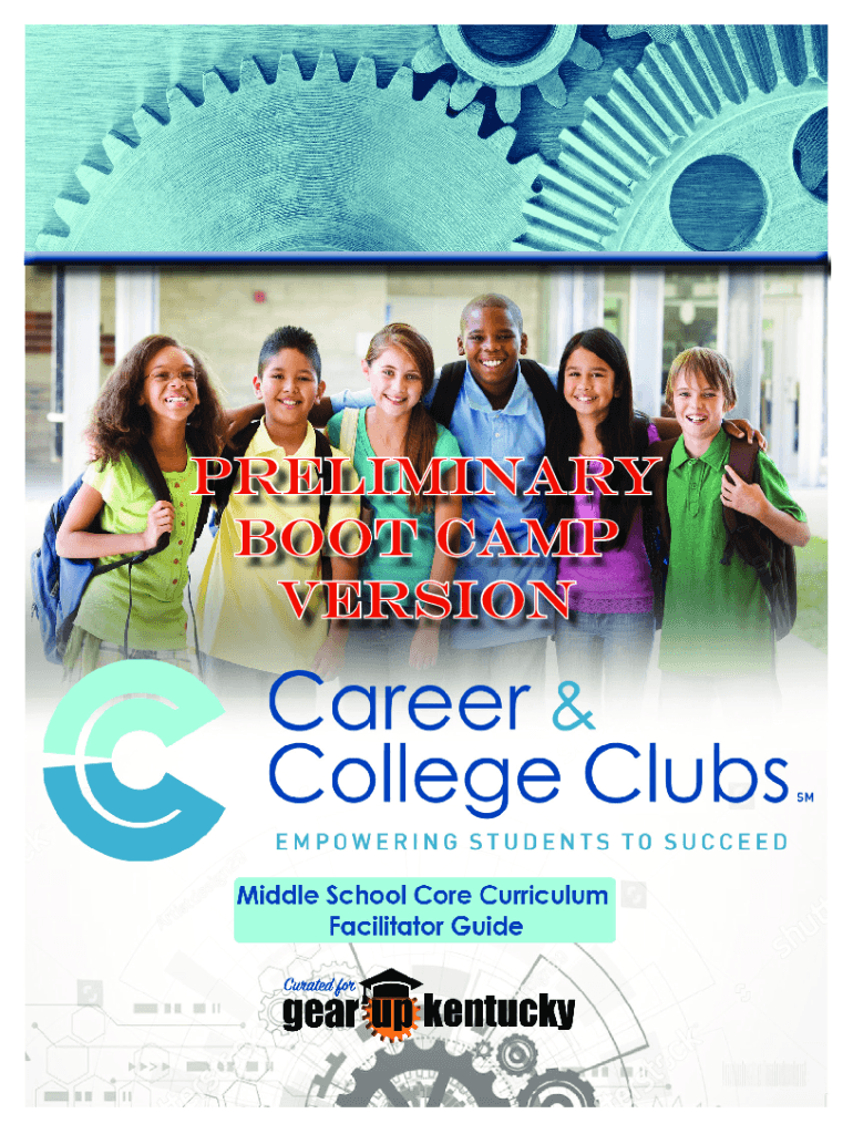 Fillable Online cpe ky PRELIMINARY BOOT CAMP VERSION Fax Email Print - pdfFiller