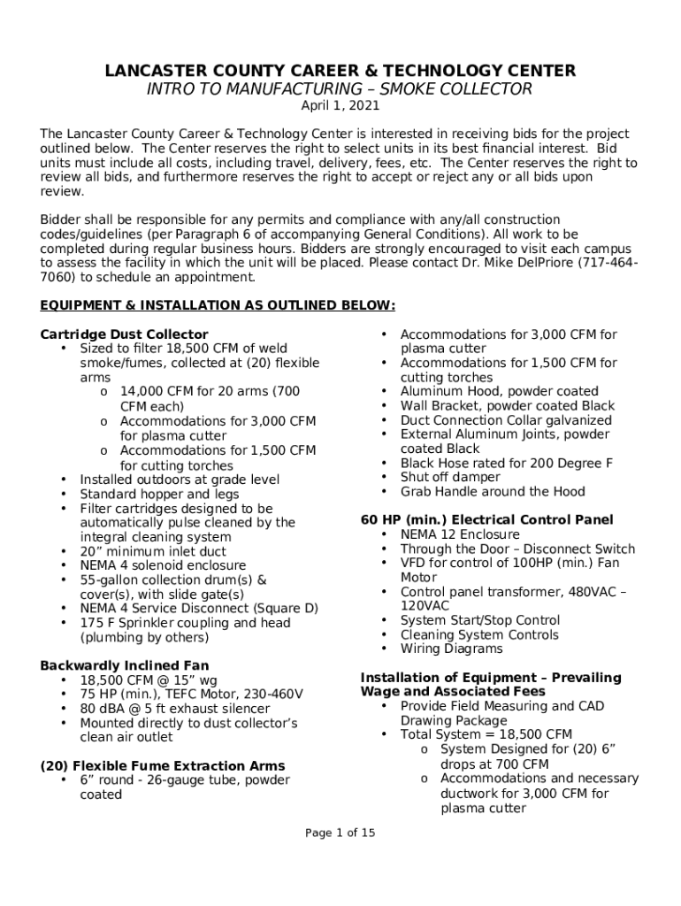 Lancaster County Career & Technology Center - Instructor ... Doc Template | pdfFiller