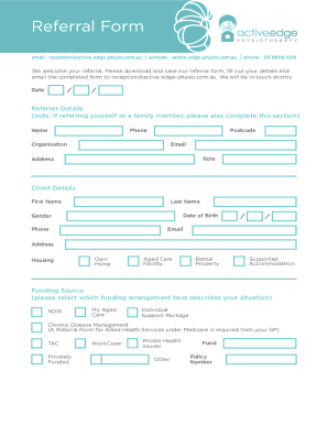 Fillable Online How to Submit an Authorization or Referral ...